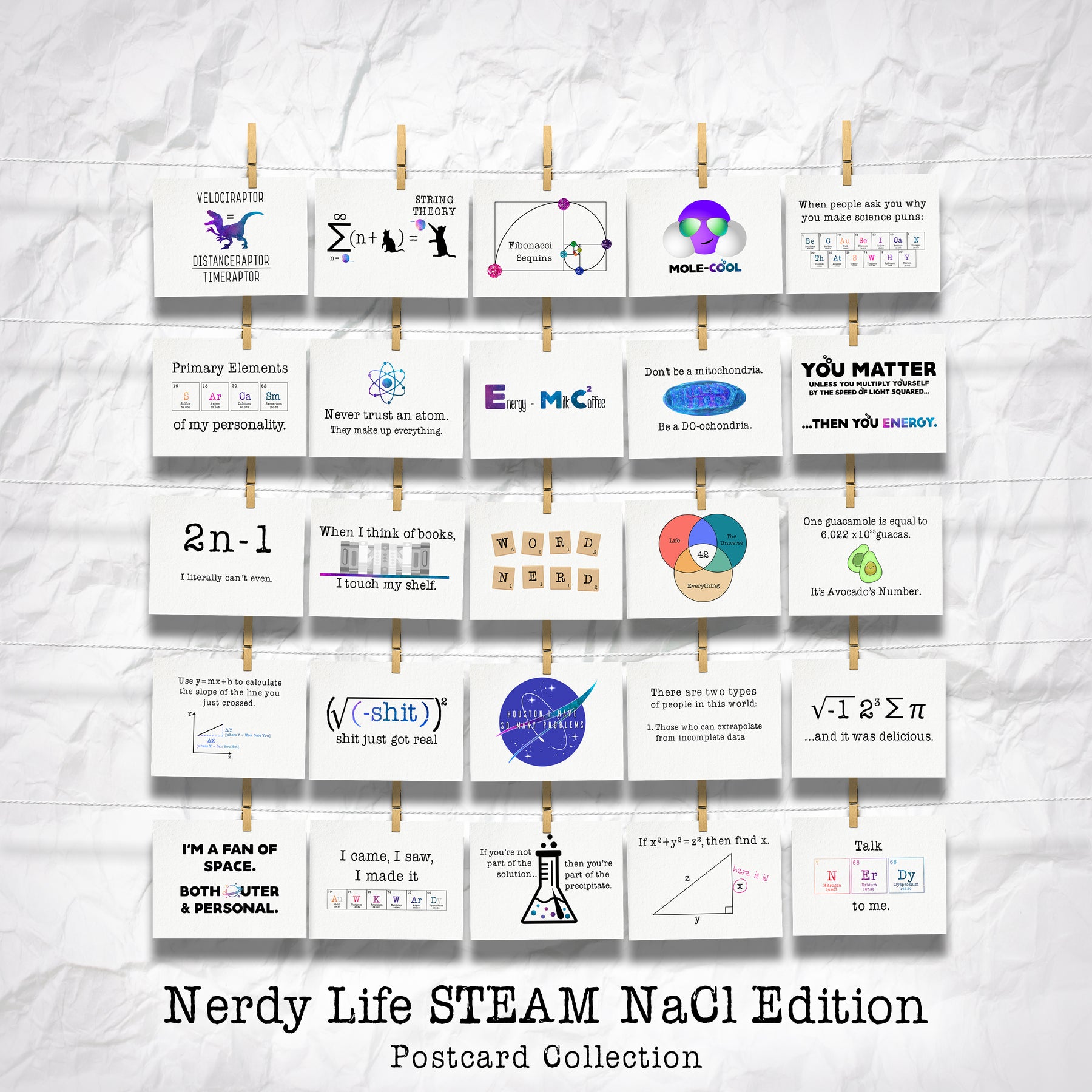 Life of the Kind Postcards with a Positive Message